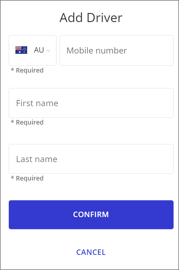 Adding and Assigning Drivers – Veyor