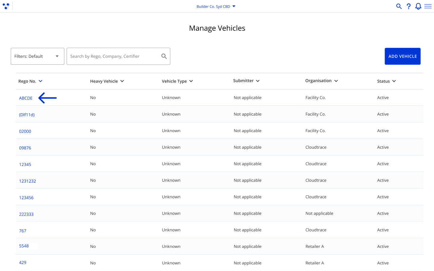 Vehicle Management – Veyor